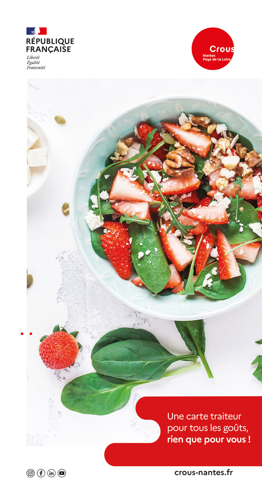 Prestations Traiteur - Crous Nantes Pays de la Loire