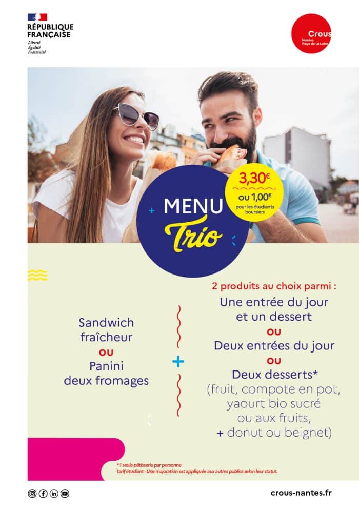 Cafet U' - Crous Nantes Pays de la Loire